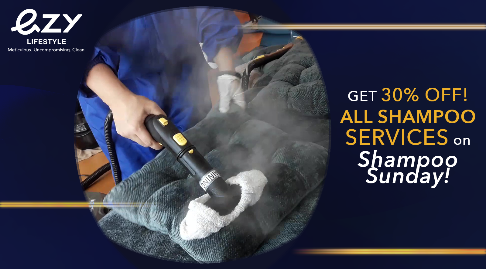 It's Shampoo Sunday! Get 30% OFF on Sundays!